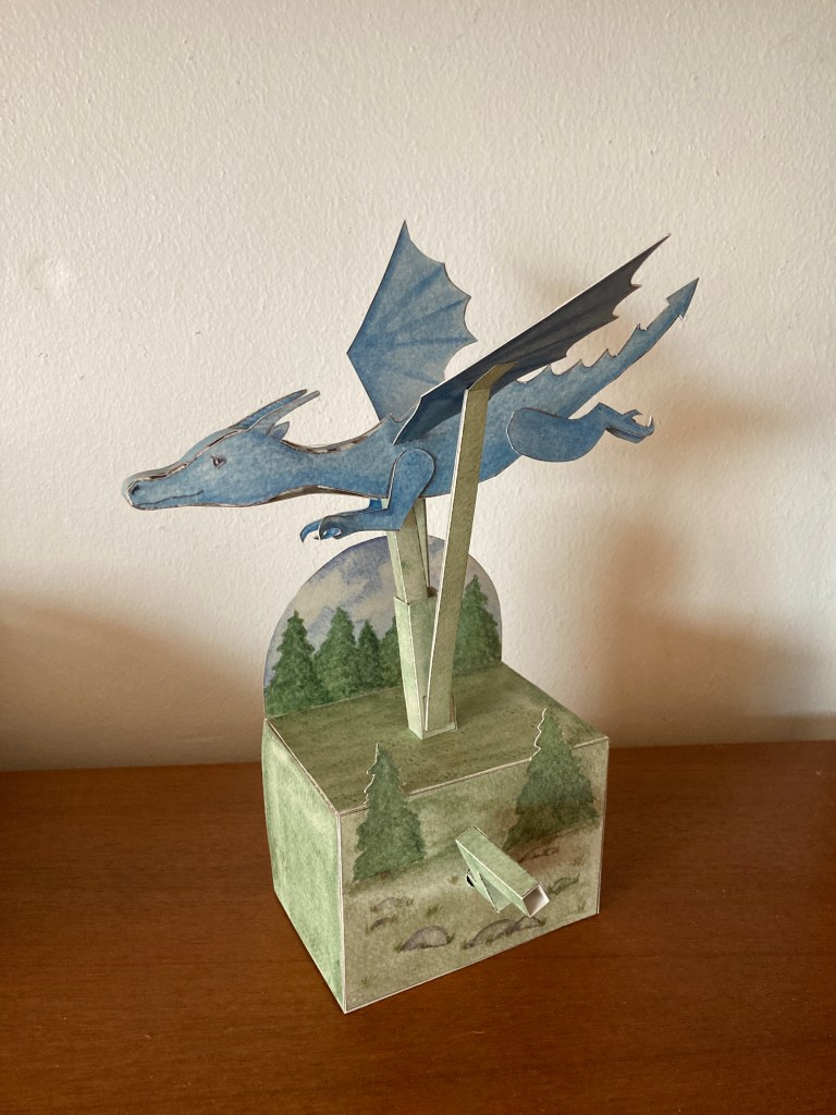 Make your own moving flying dragon model… – "Chase the Play not the Pay"